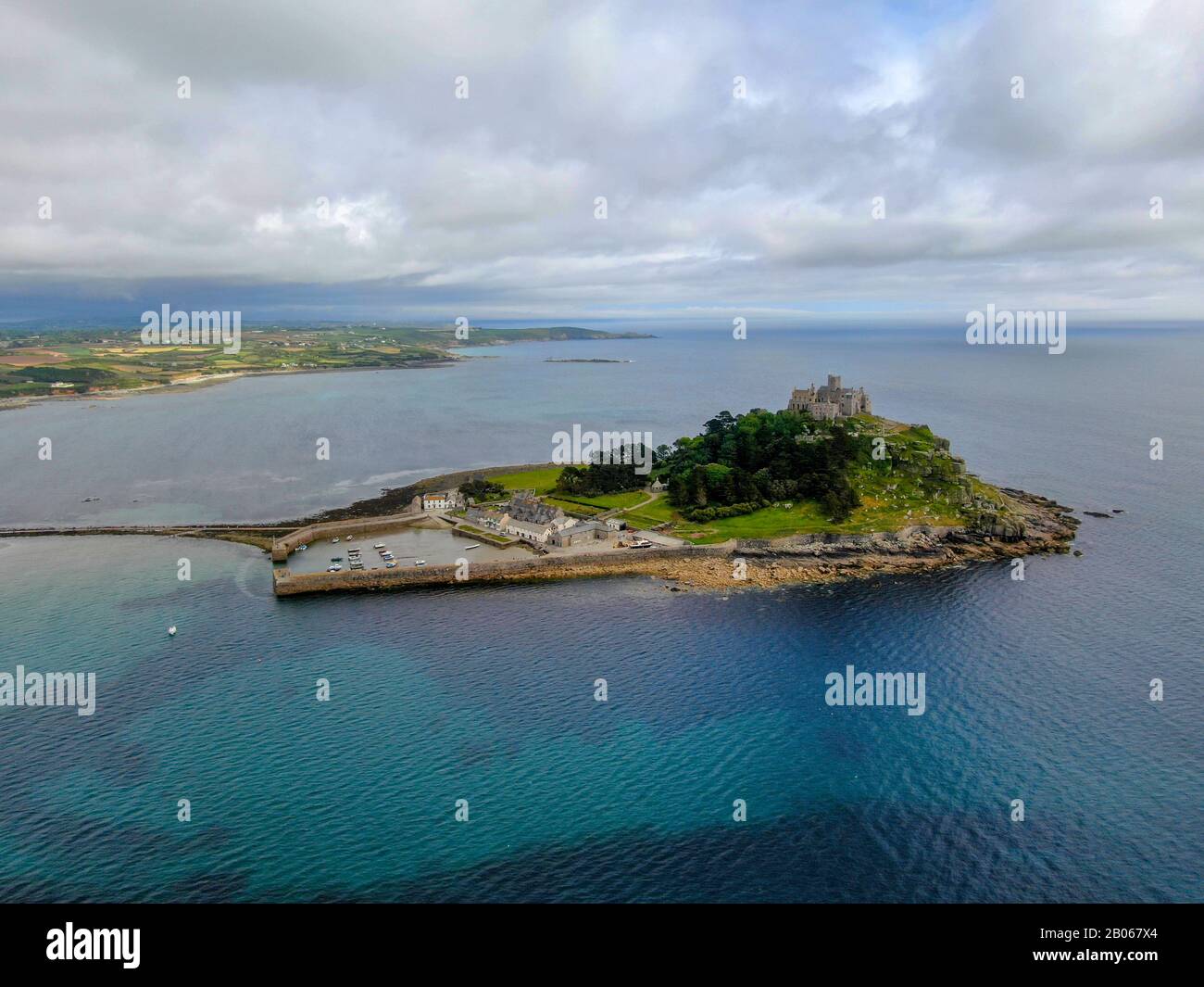 St Michael's Mount is a small tidal island in Mount's Bay, Cornwall ...