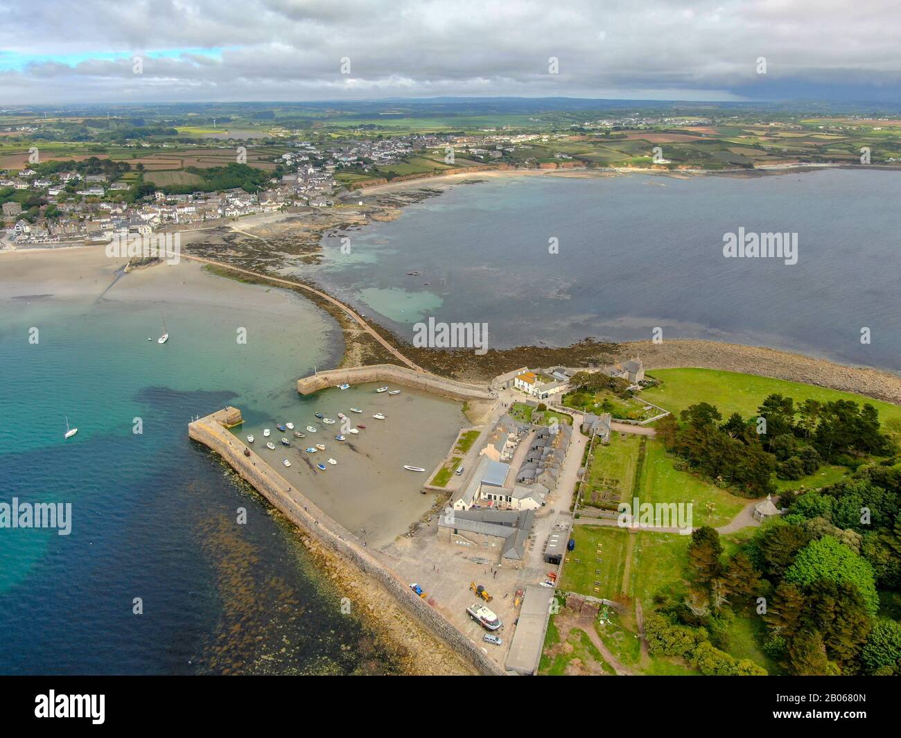 St Michael's Mount is a small tidal island in Mount's Bay, Cornwall ...