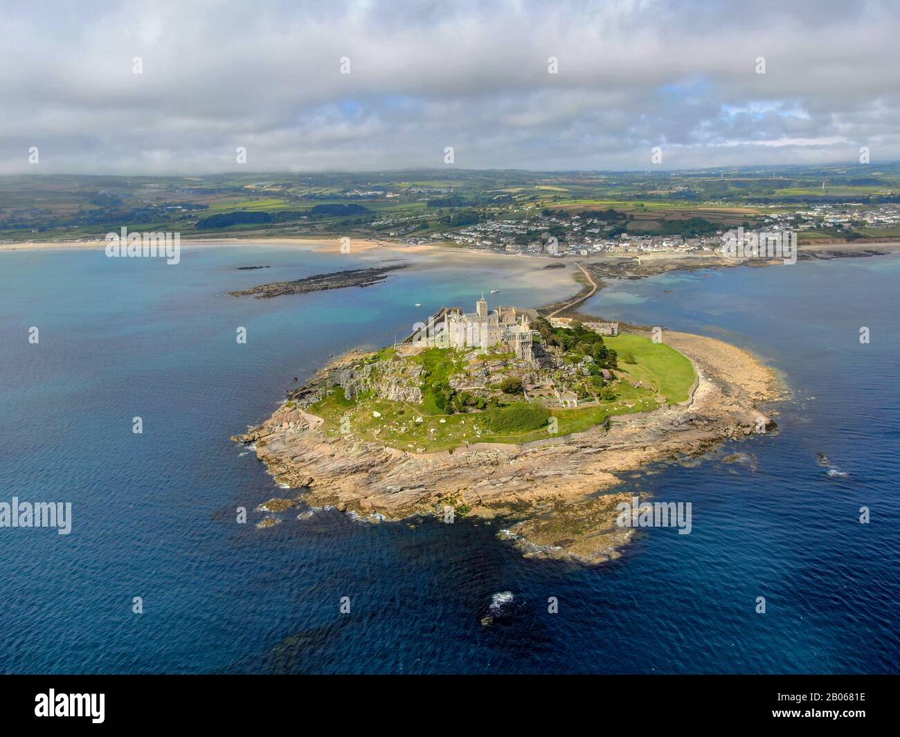 St Michael's Mount is a small tidal island in Mount's Bay, Cornwall ...