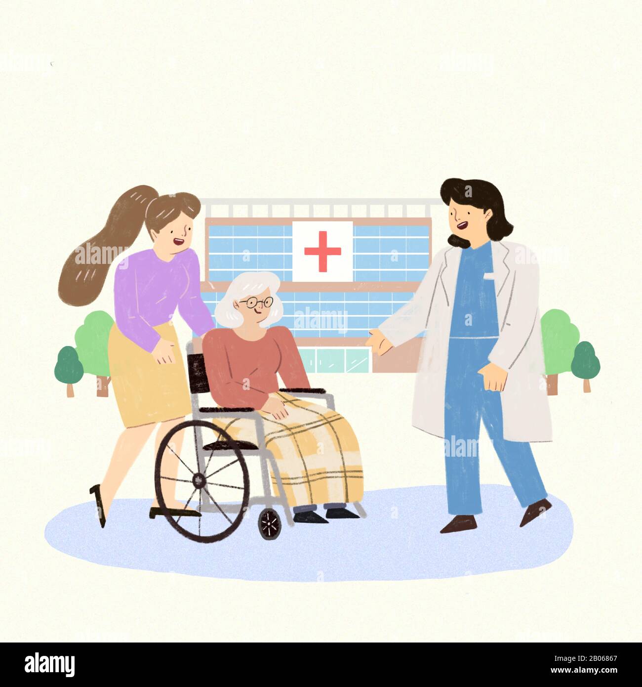 Social welfare building Stock Vector Images - Alamy