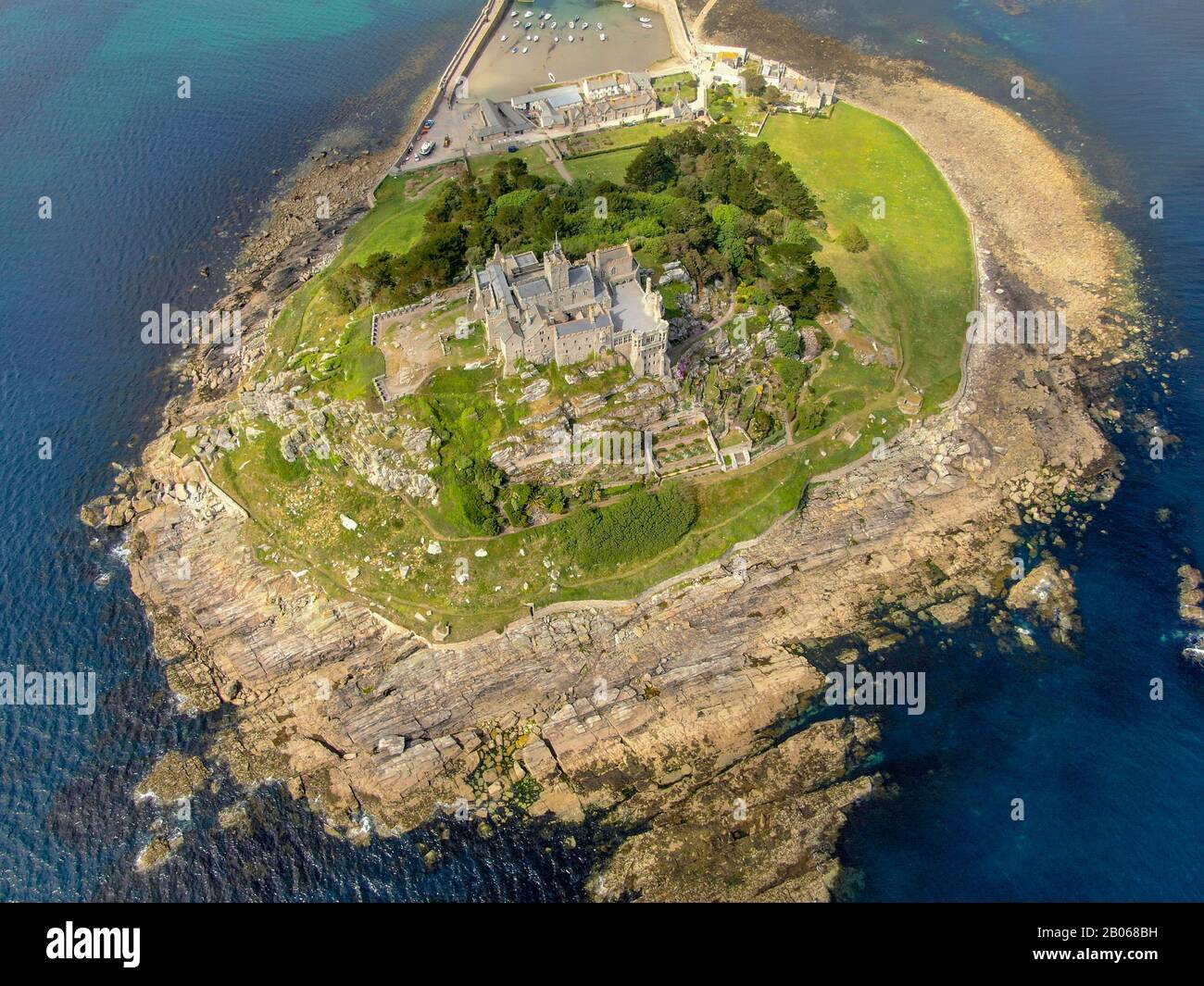 St Michael's Mount is a small tidal island in Mount's Bay, Cornwall ...