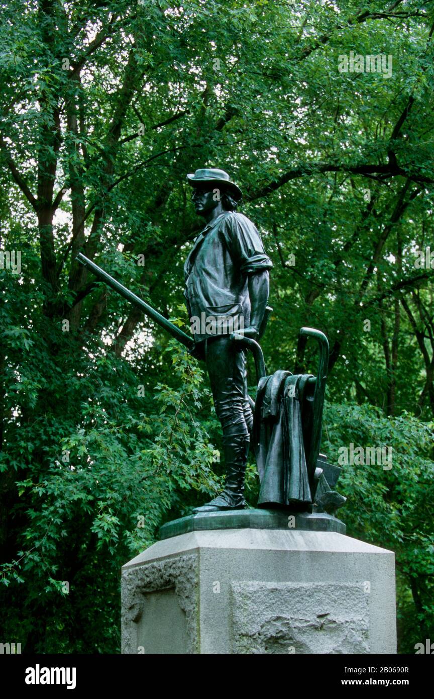 Minutemen american revolution hi-res stock photography and images - Alamy