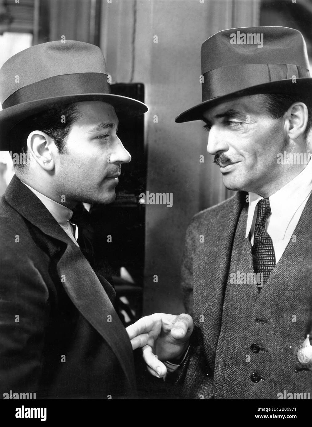 GEORGE RAFT and C. HENRY GORDON in SCARFACE 1932 directors HOWARD HAWKS ...