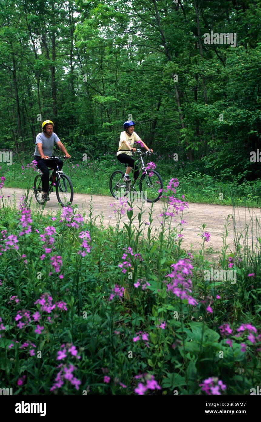 CANADA ONTARIO NEAR PARIS, TRANS CANADA BIKE TRAIL, SC JOHNSON TRAIL ...