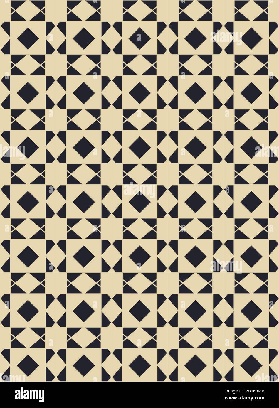Geometric seamless pattern, modern minimalist style pattern ...