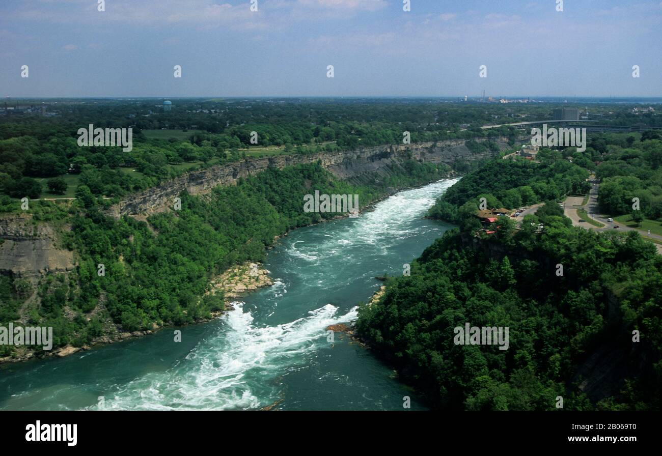 CANADA ONTARIO NIAGARA FALLS, GORGE, NIAGARA RIVER Stock Photo - Alamy
