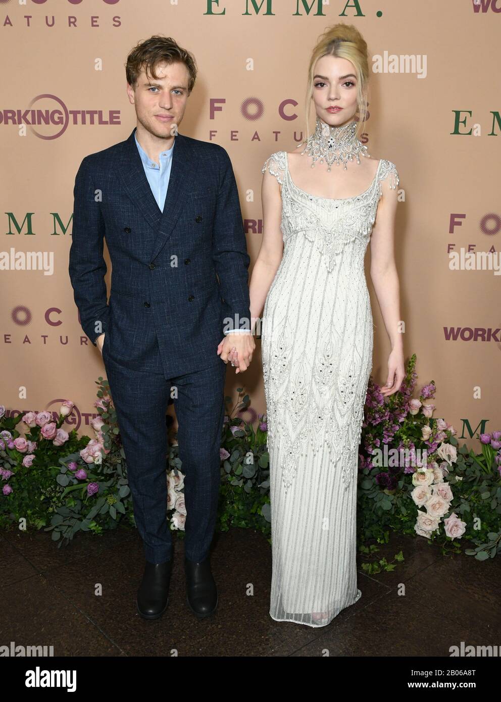 18 February 2020 - Los Angeles, California - Johnny Flynn, Anya Taylor ...