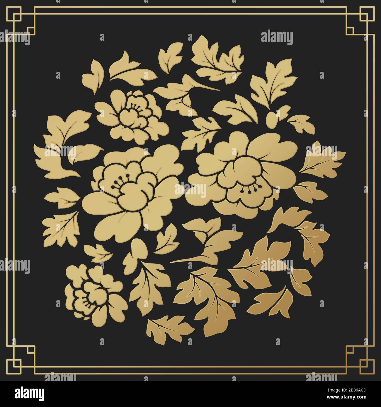 Korean traditional patterns, ornaments and symbols in asian design ...