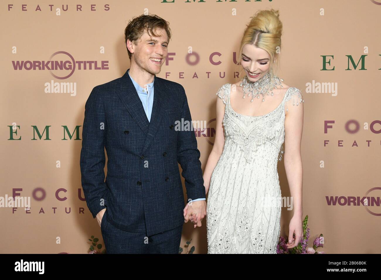 18 February 2020 - Los Angeles, California - Johnny Flynn, Anya Taylor ...