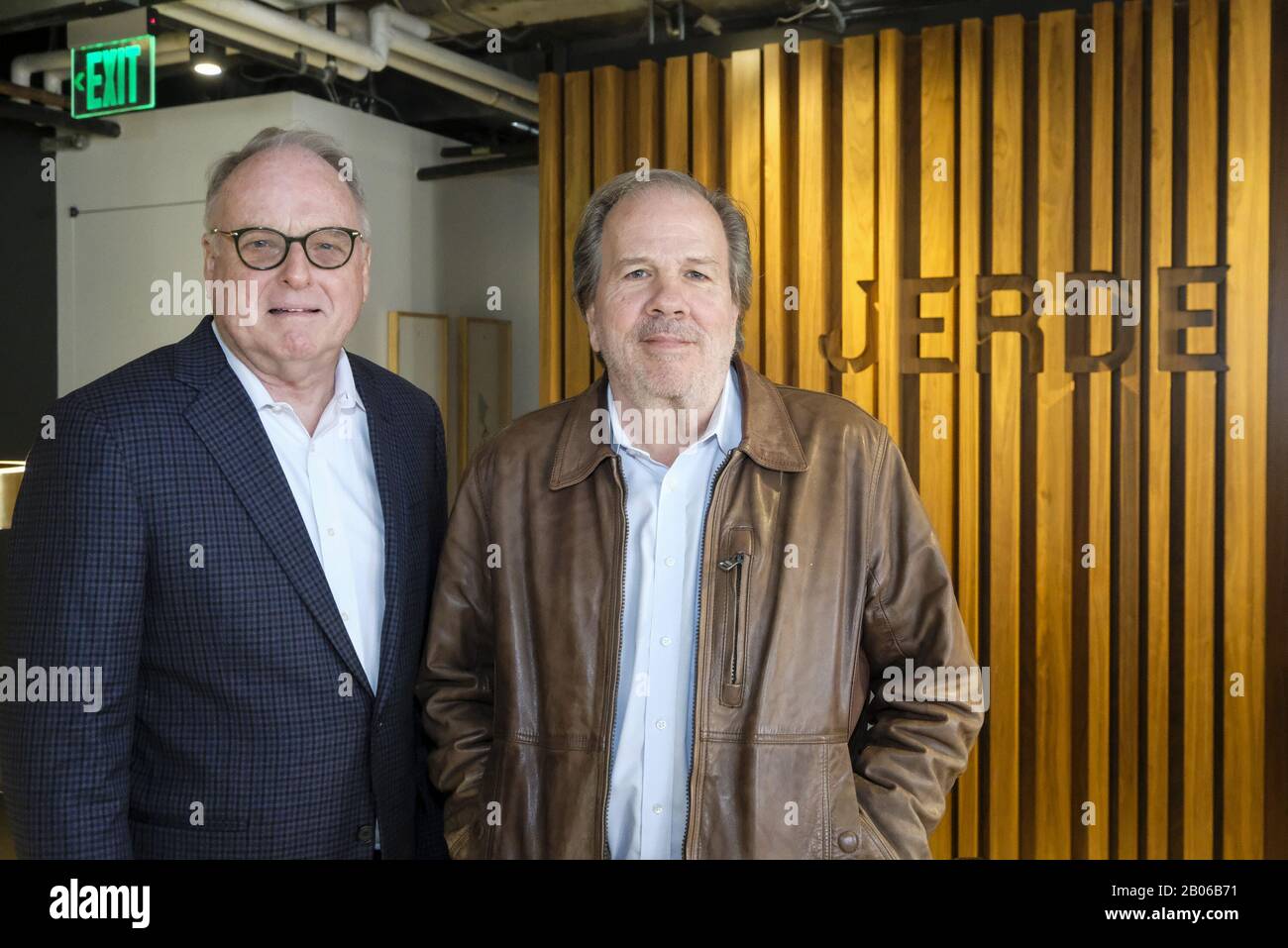 Los Angeles, California, USA. 15th Jan, 2020. Paul Martinkovic, left ...