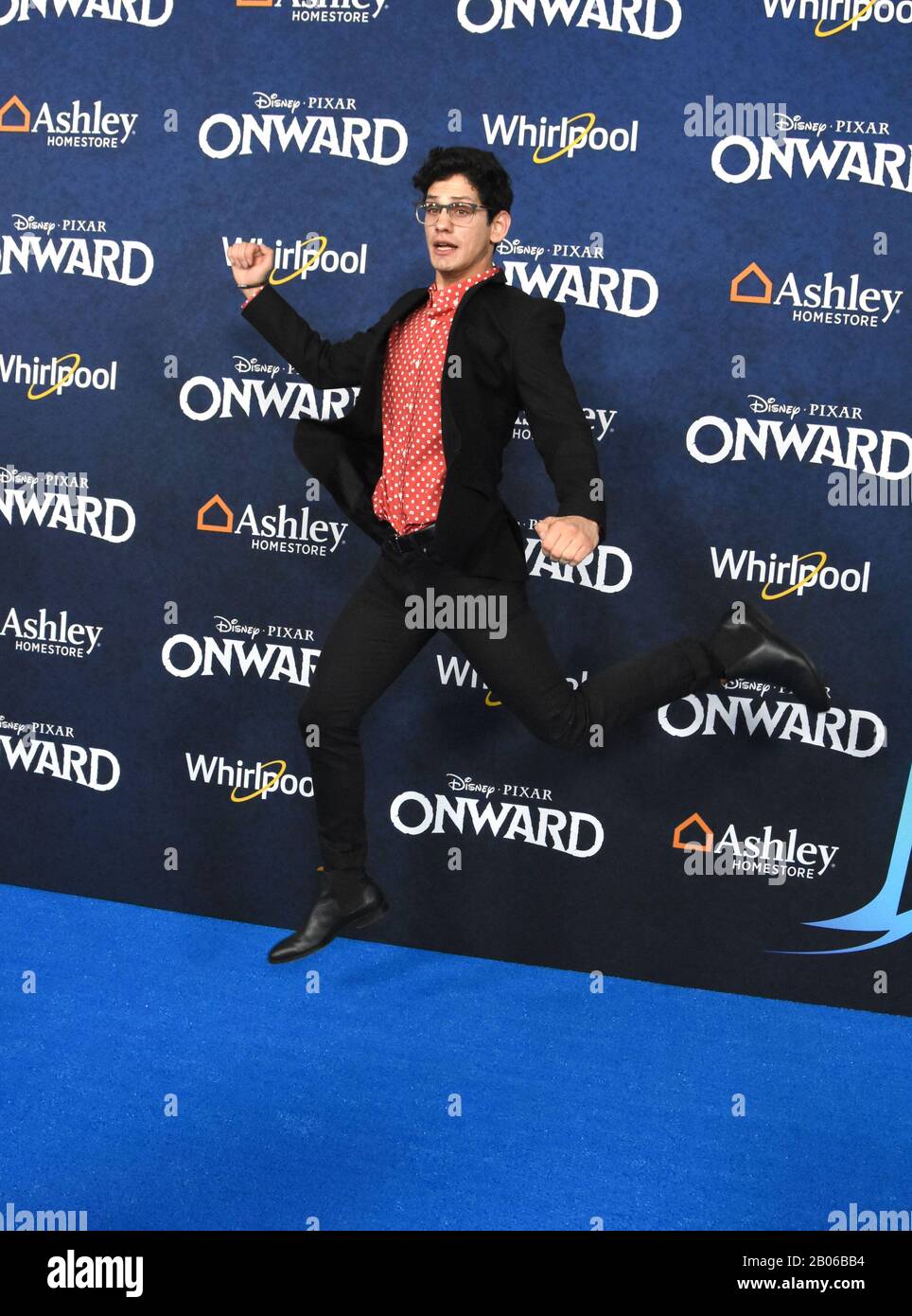 Hollywood, California, USA 18th February 2020 Actor Matt Bennett ...