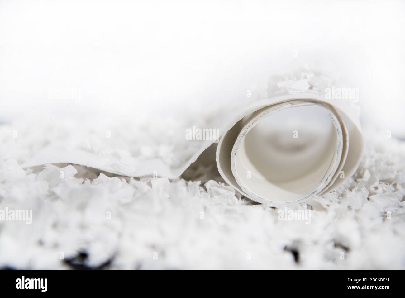 Abstract photo with toilet paper concept Stock Photo - Alamy