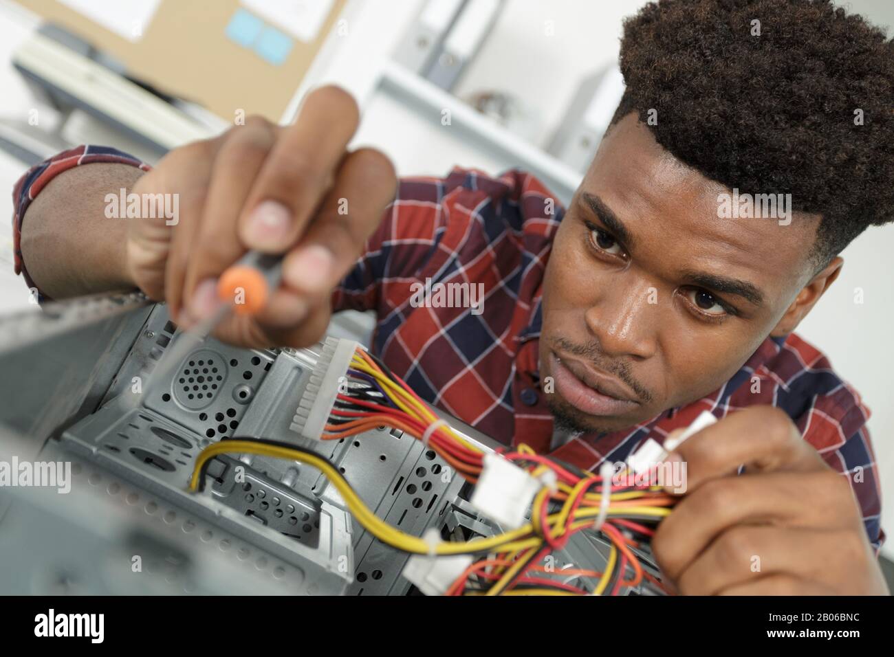 Pc wires hi-res stock photography and images - Alamy