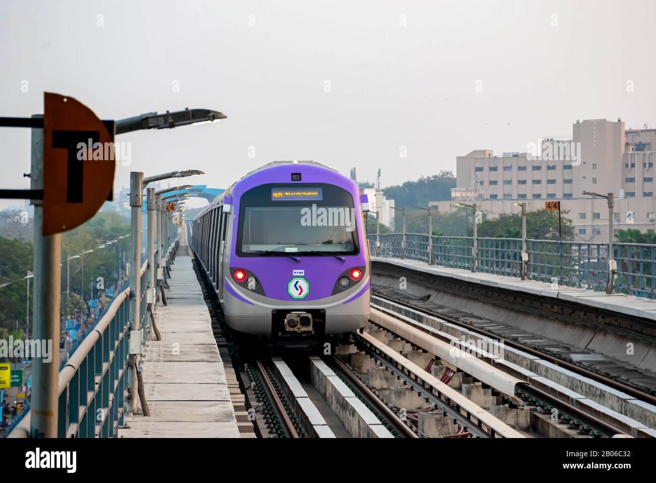 Kolkata Metro Train