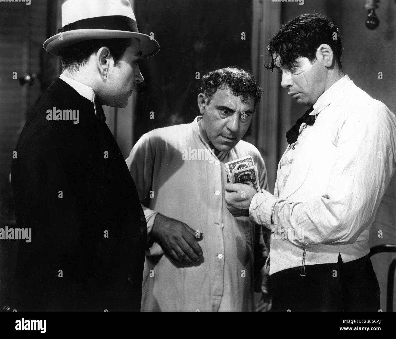 GEORGE RAFT HENRY ARMETTA and PAUL MUNI as Tony Camonte in SCARFACE ...