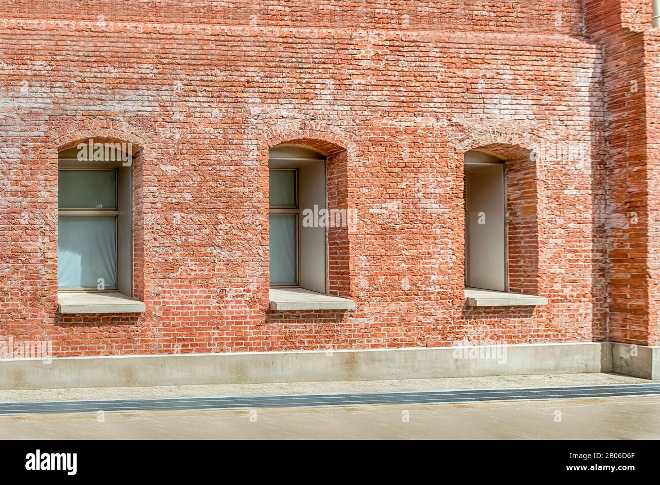 brick wall of architecture for background, Noritake in Japan Stock ...