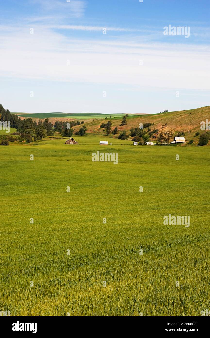 Palouse farm sky hi-res stock photography and images - Alamy