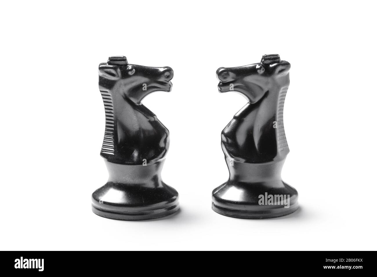 Chess isolated on white background. Creative Photo Stock Photo - Alamy