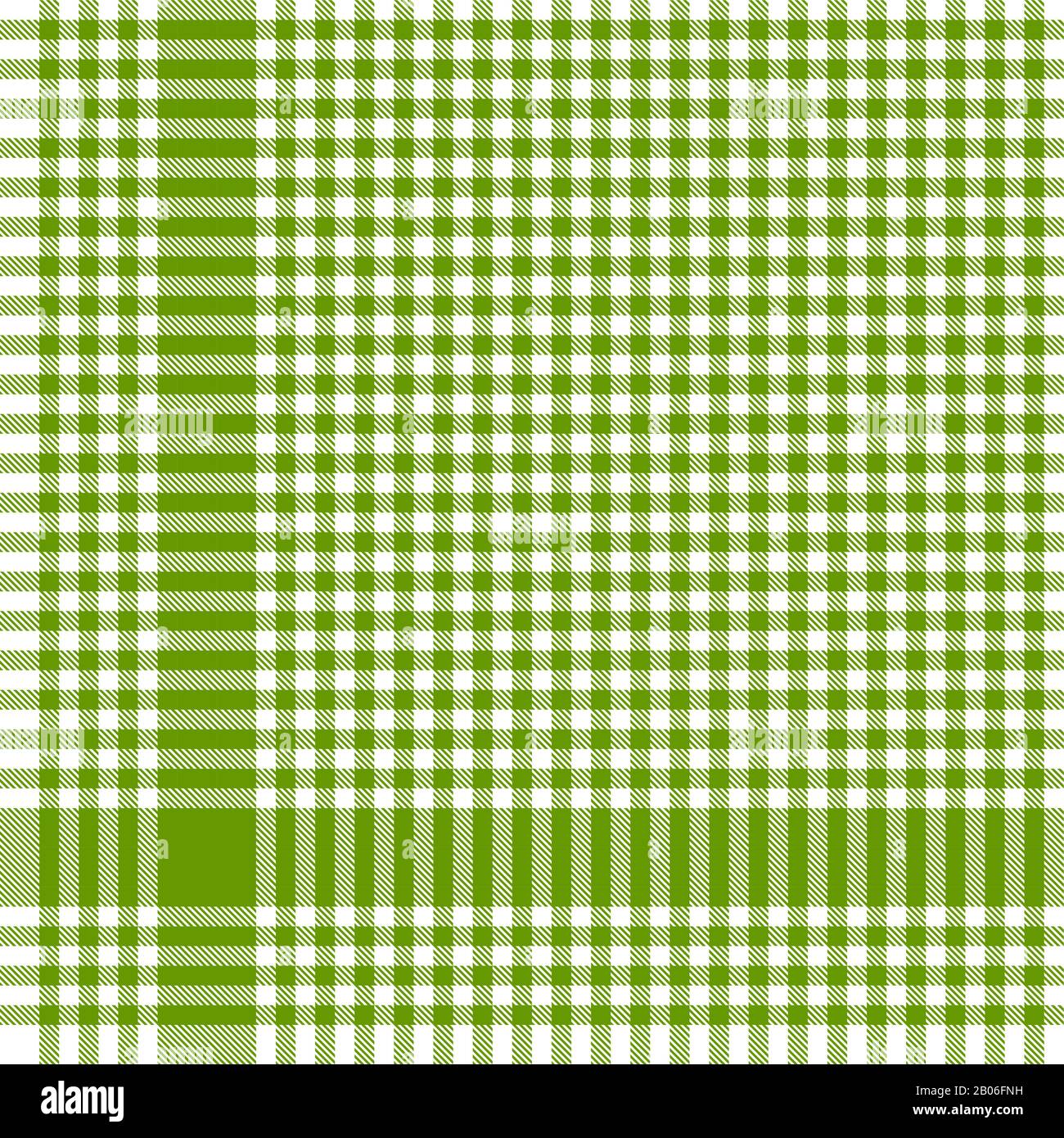 green colored checkered table cloth pattern for background design Stock ...