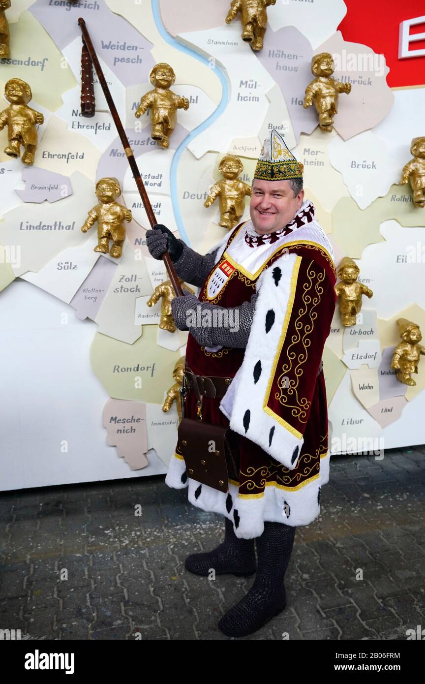 Cologne, Deutschland. 18th Feb, 2020. Farmer Frank/Frank Breuer at the ...