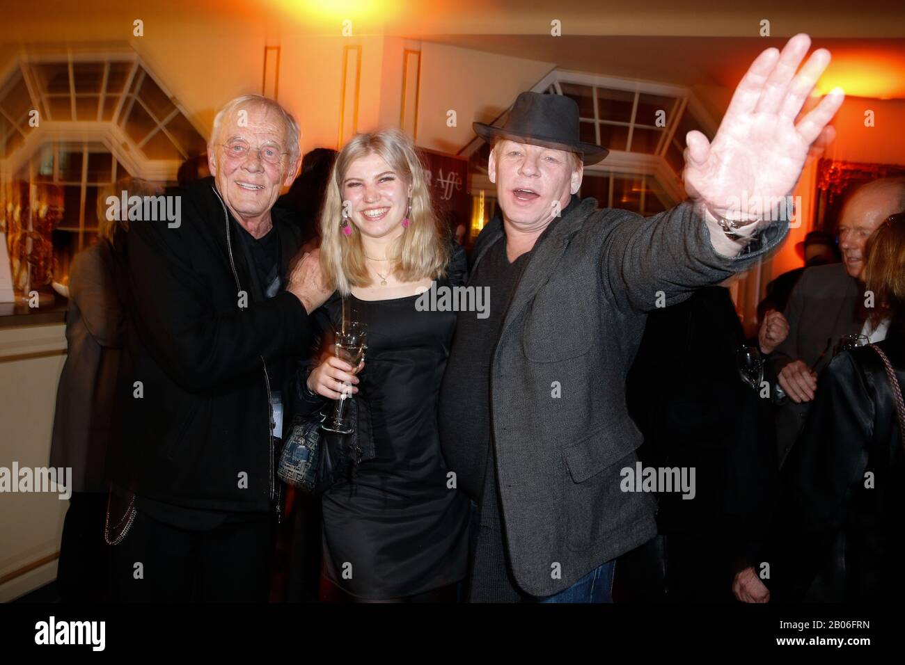 Berlin, Germany. 18th Feb, 2020. Rolf Becker (l-r), Lilith Maria Dörthe ...