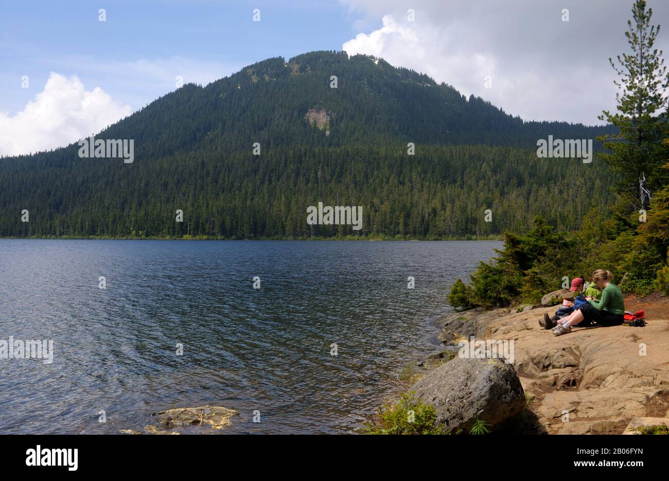 CANADA, BRITISH COLUMBIA, VANCOUVER ISLAND, STRATHCONA PROVINCIAL PARK ...