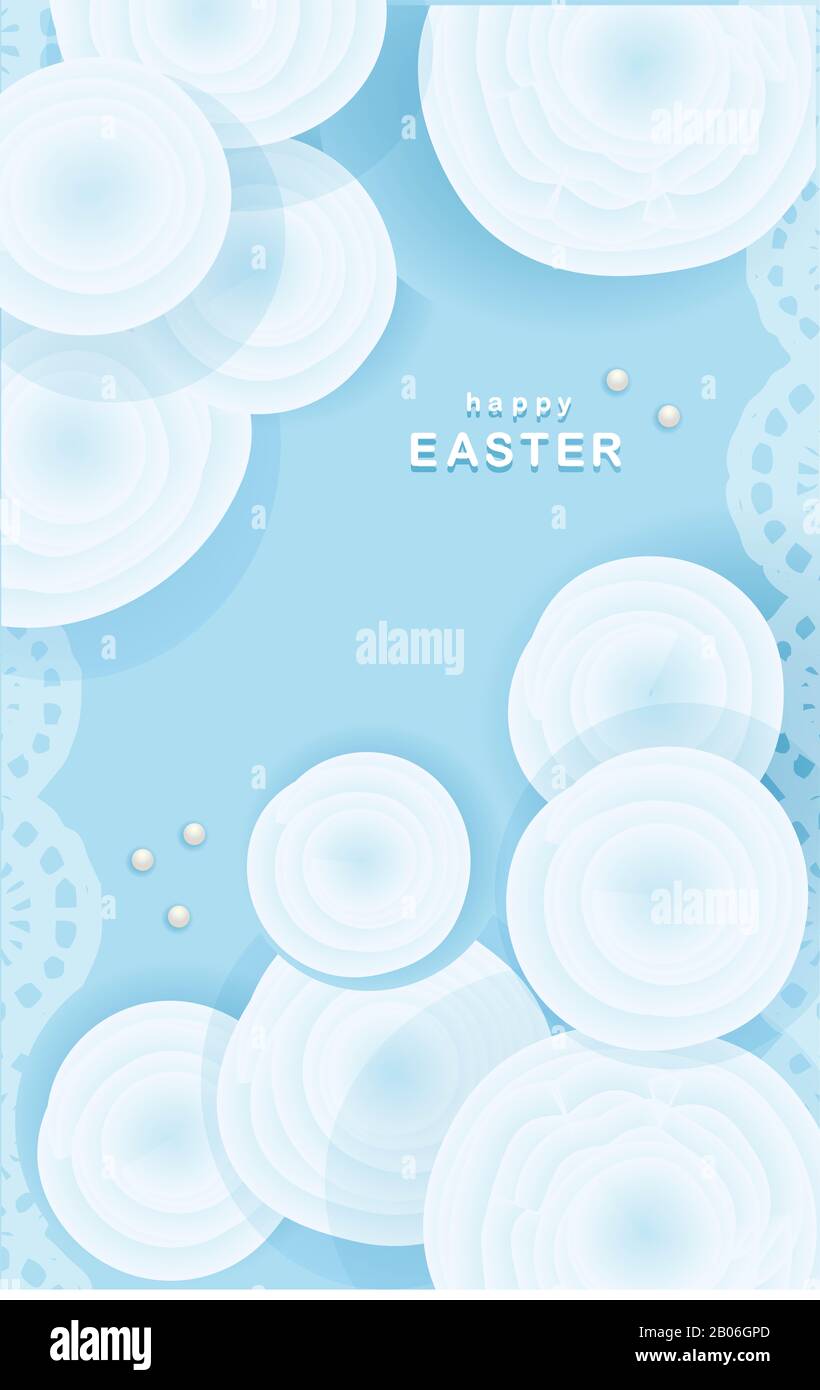 Tender easter background. Greeting card or banner. Have a good weekend ...
