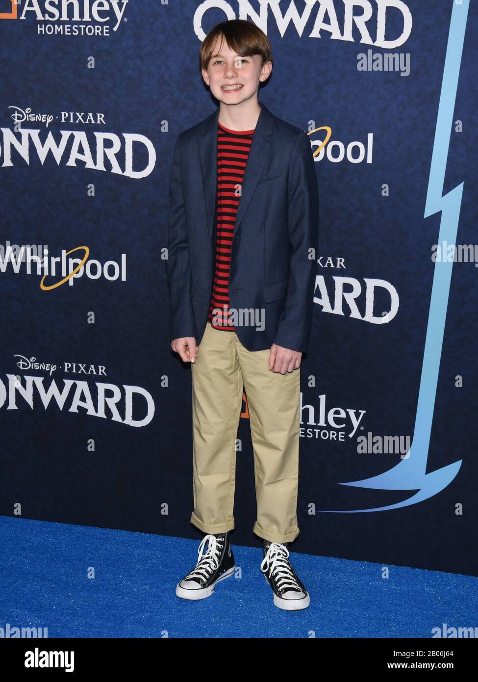 February 18, 2020, Hollywood, CA, USA: Brady Jenness attends the ...