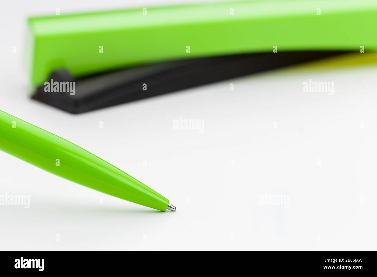 pen isolated on white background. Creative Photo Stock Photo - Alamy