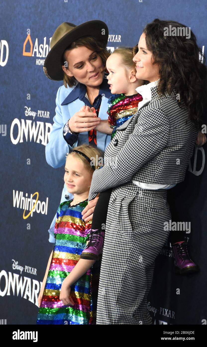 Hollywood, California, USA 18th February 2020 Singer/songwriter Brandi ...