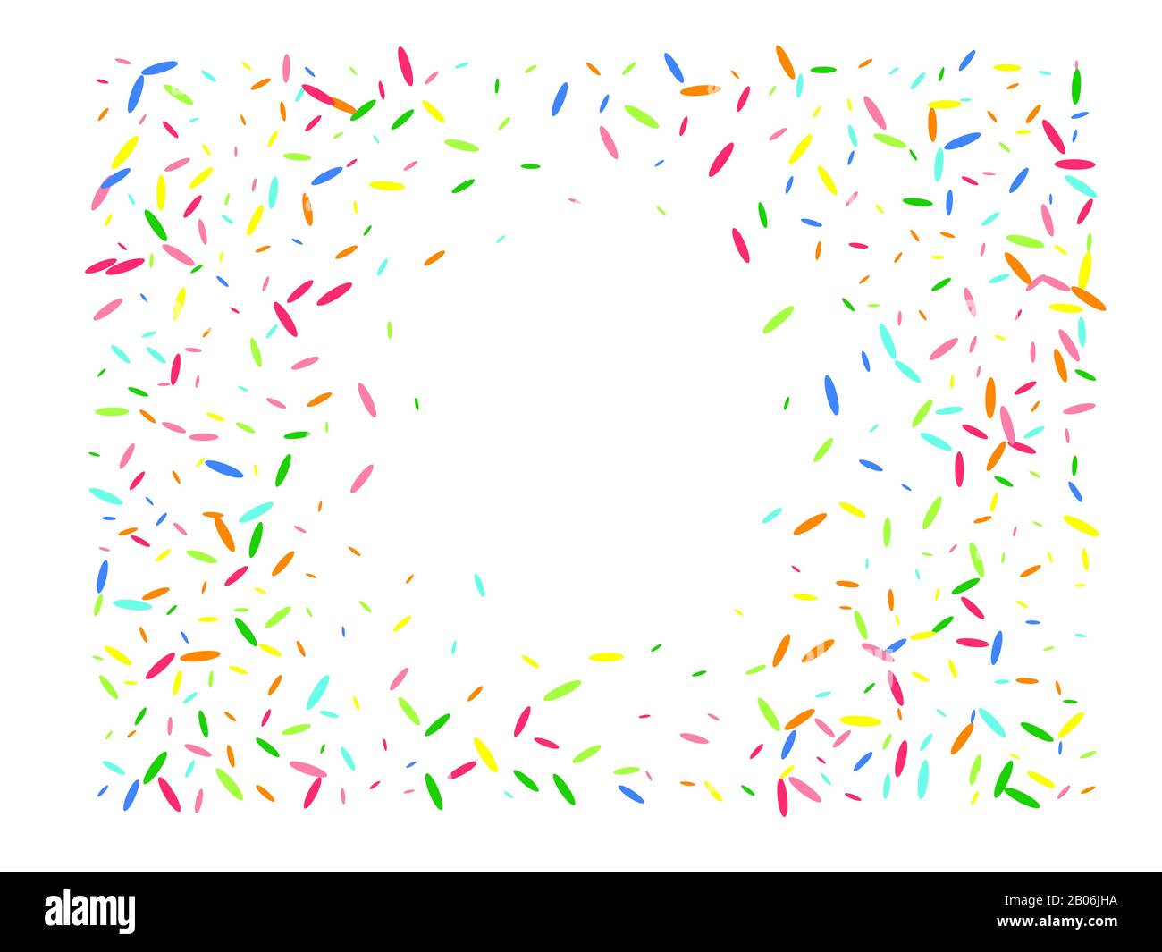 The good confetti background illustrations design. Multicolor hexagonal ...