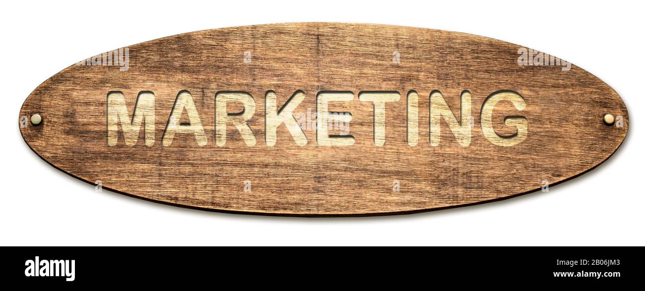 Street Sign the Direction Way to Marketing Stock Photo - Alamy