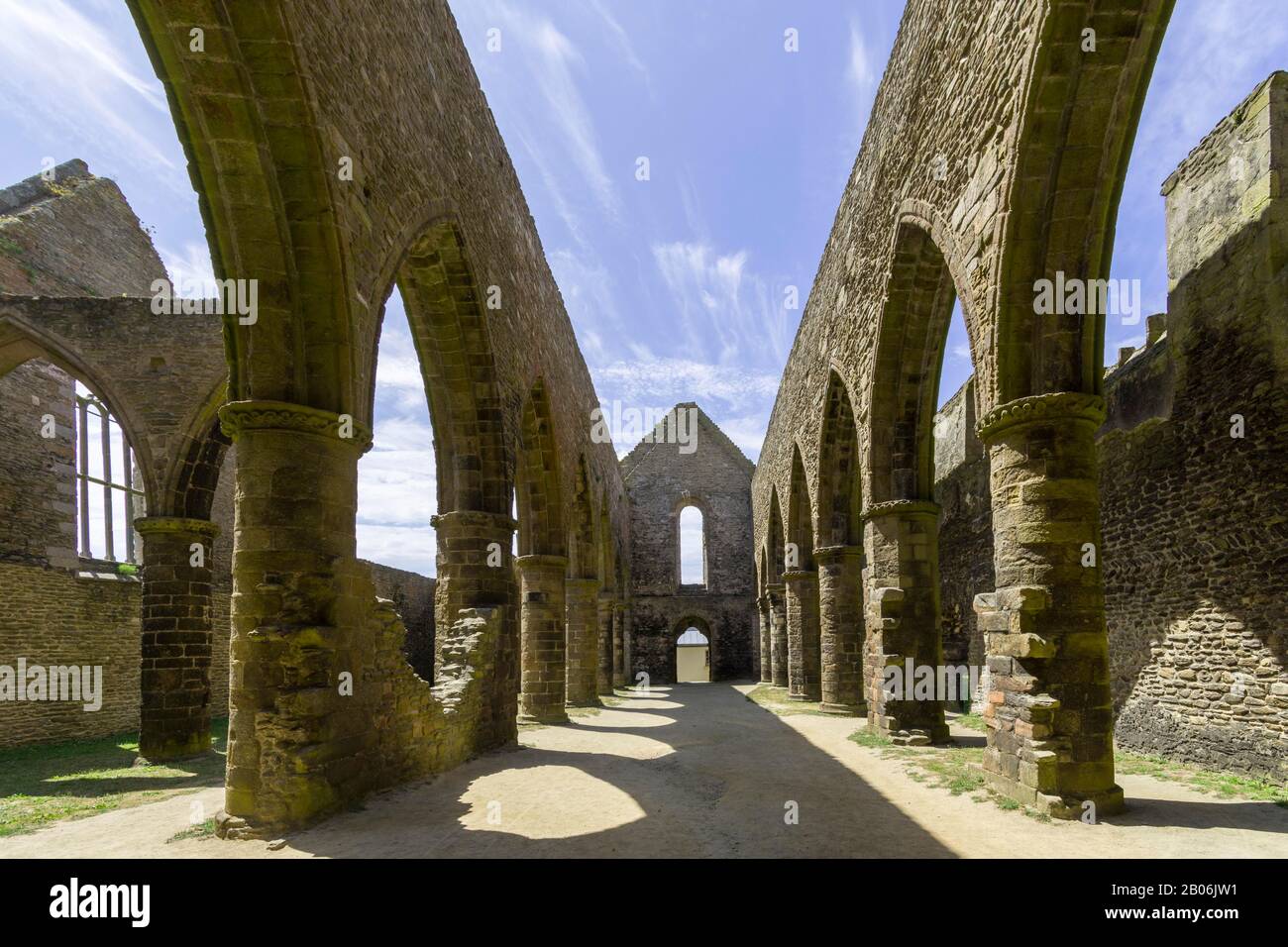 Abbey of Saint Mathieu, Plougonvelin, Departement Finistere, France ...