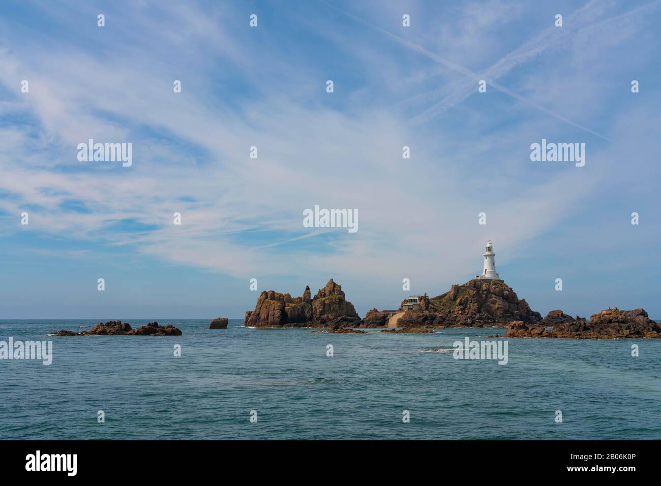 Jersey channel islands lighthouse hi-res stock photography and images ...