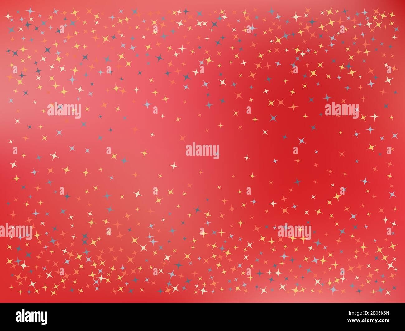 Coral color background. Stars confetti. Professional colorific texture ...