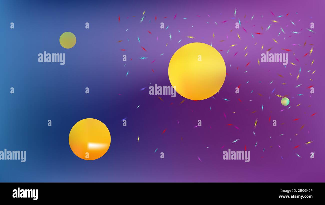 Super star themed background. Illustration, blur. Astonomic hi-res and ...