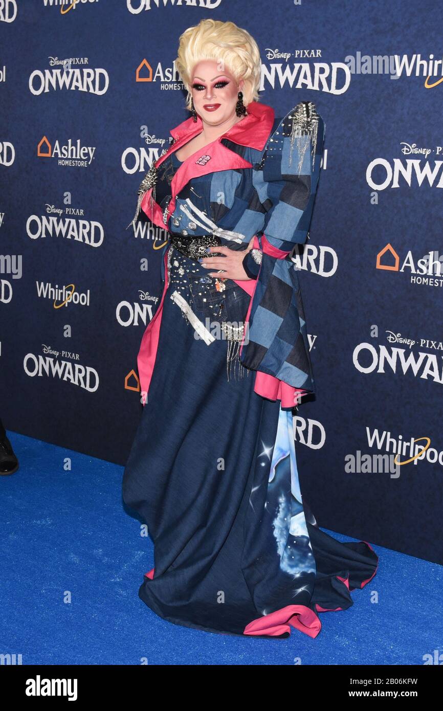 February 18, 2020, Hollywood, CA, USA: Nina West attends the Premiere ...