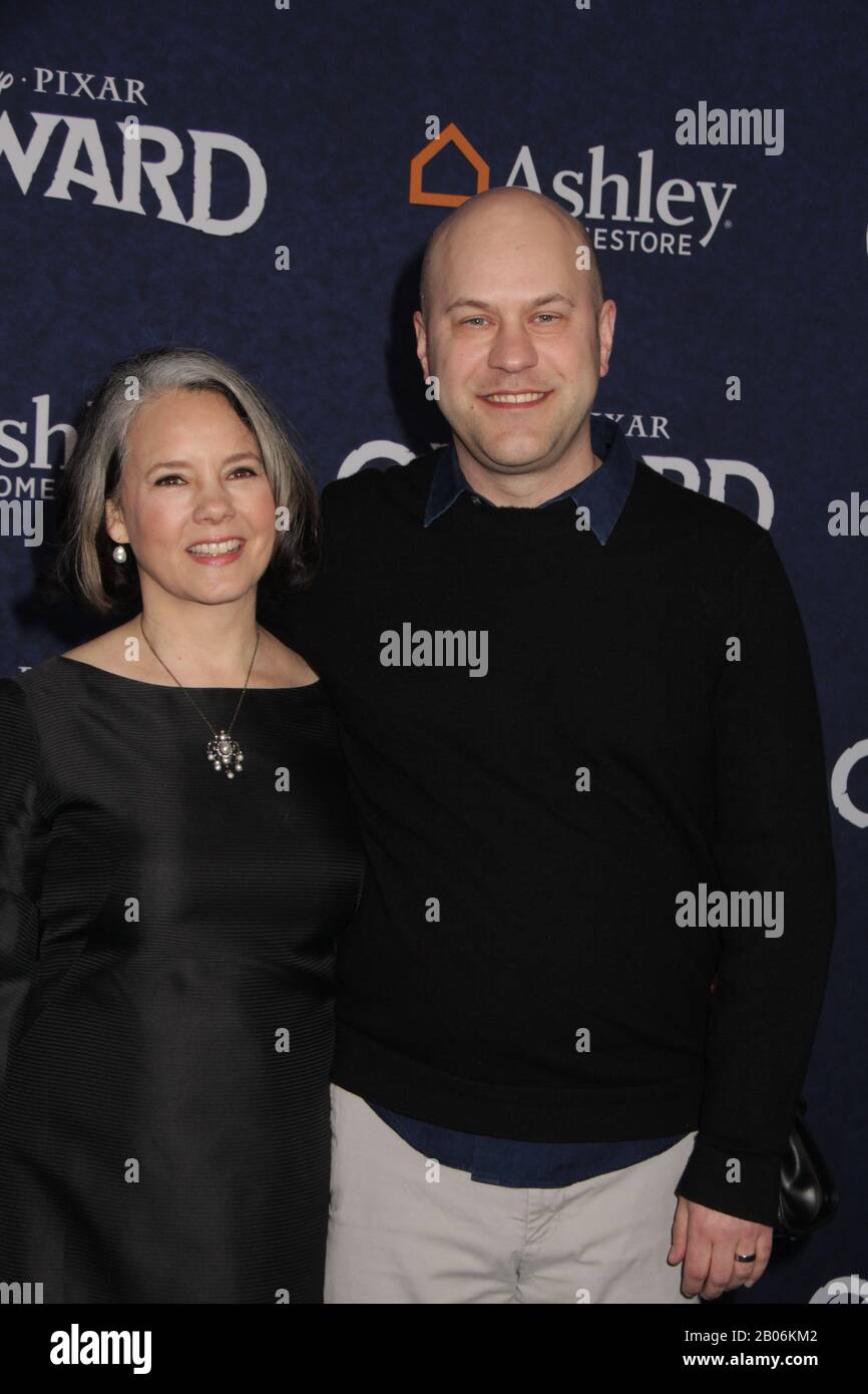 Los Angeles, USA. 18th Feb 2020. Michele Scanlon, Dan Scanlon 02/18 ...