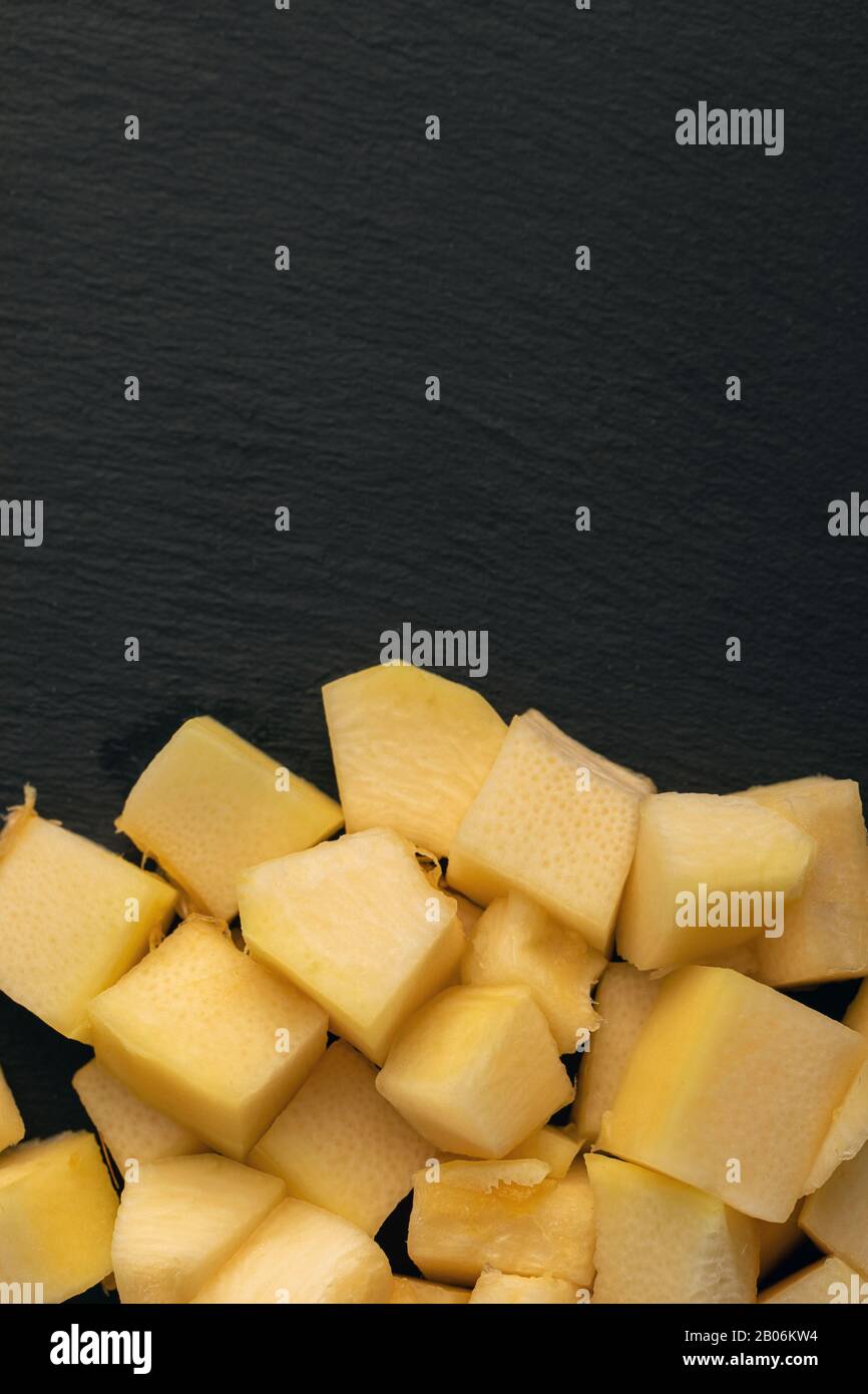 Courgette cubes hi-res stock photography and images - Alamy