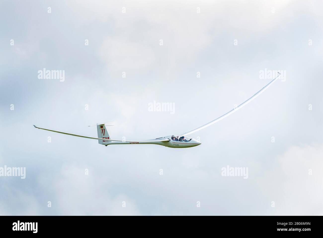 Glider flying in the sky, Germany Stock Photo - Alamy