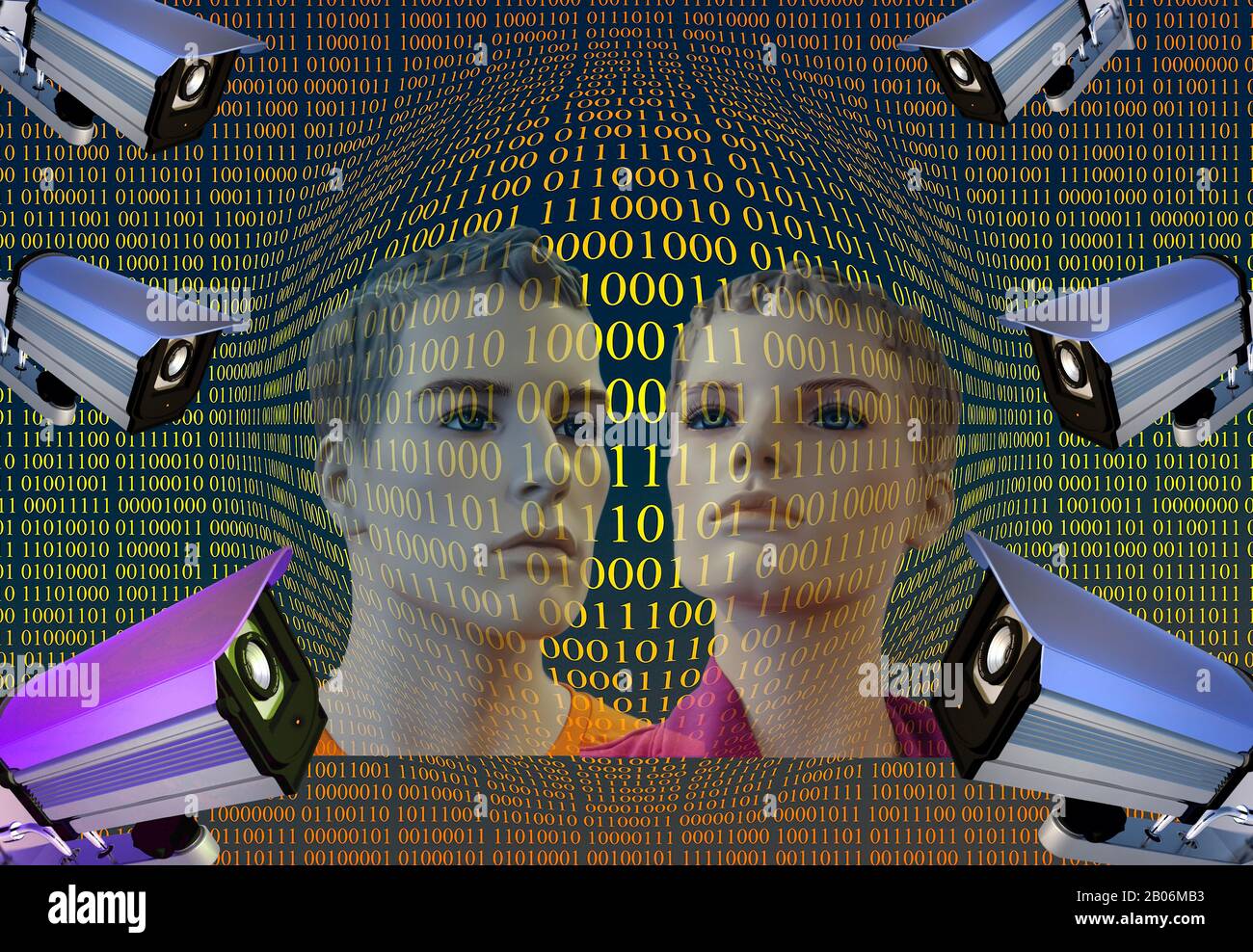 Face recognition hi-res stock photography and images - Alamy