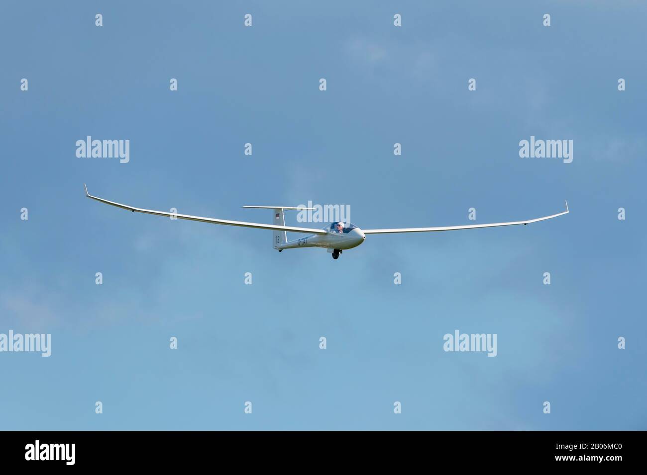 Glider flying in the sky, Germany Stock Photo - Alamy