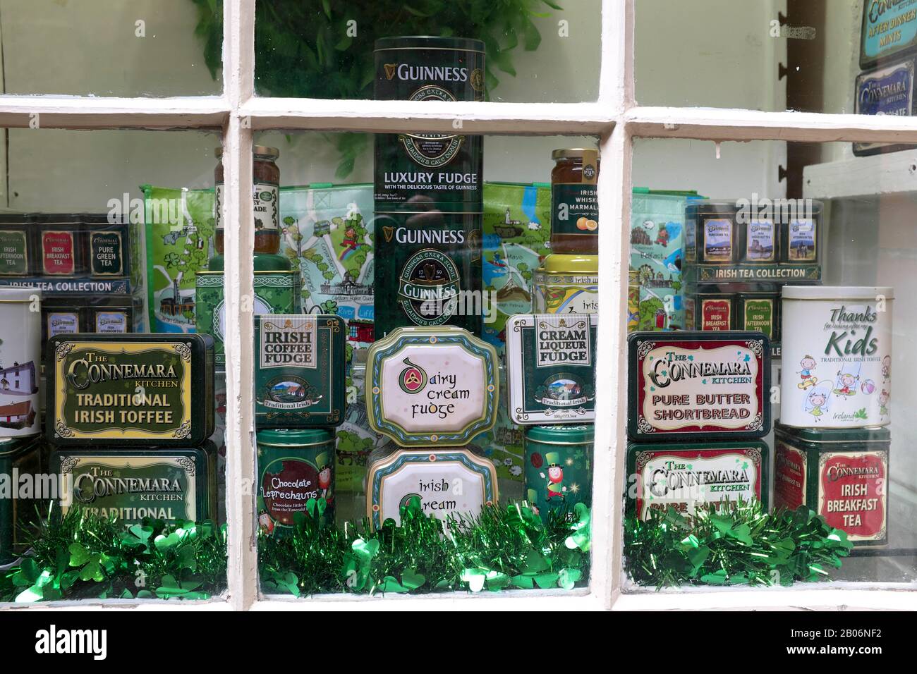 Window Display Of Confectionery In Dublin Ireland Stock Photo - Alamy