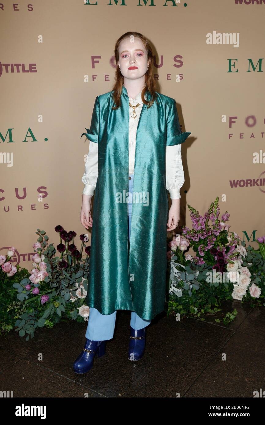 Los Angeles, USA. 18th Feb 2020. Liv Hewson walking the red carpet at ...