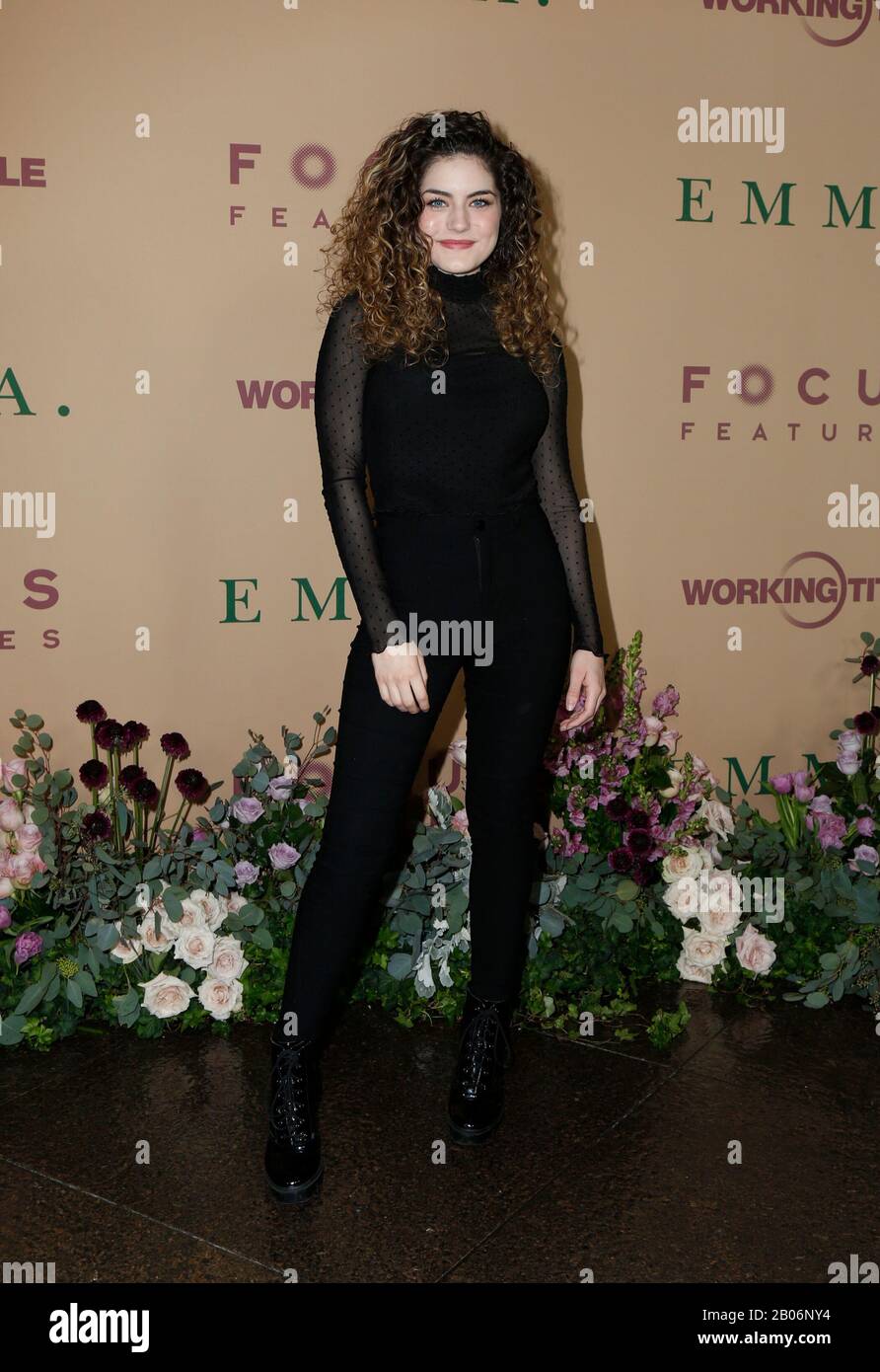 Los Angeles, USA. 18th Feb 2020. Haven walking the red carpet at the ...