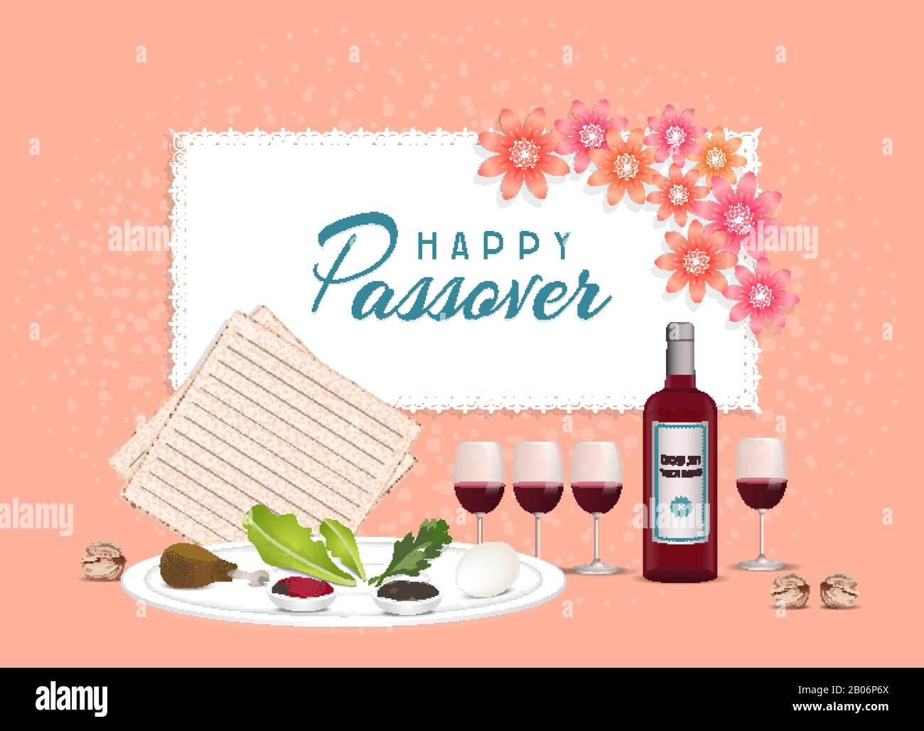 Passover seder family hi-res stock photography and images - Alamy