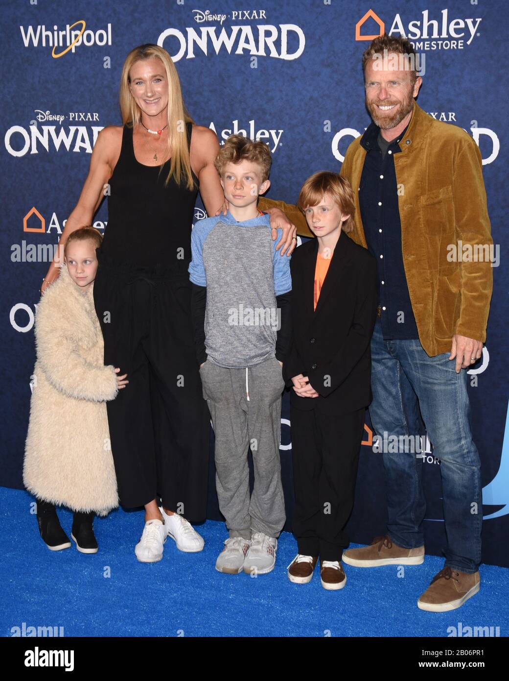 February 18, 2020, Hollywood, CA, USA: (L-R) Scout Margery Jennings ...