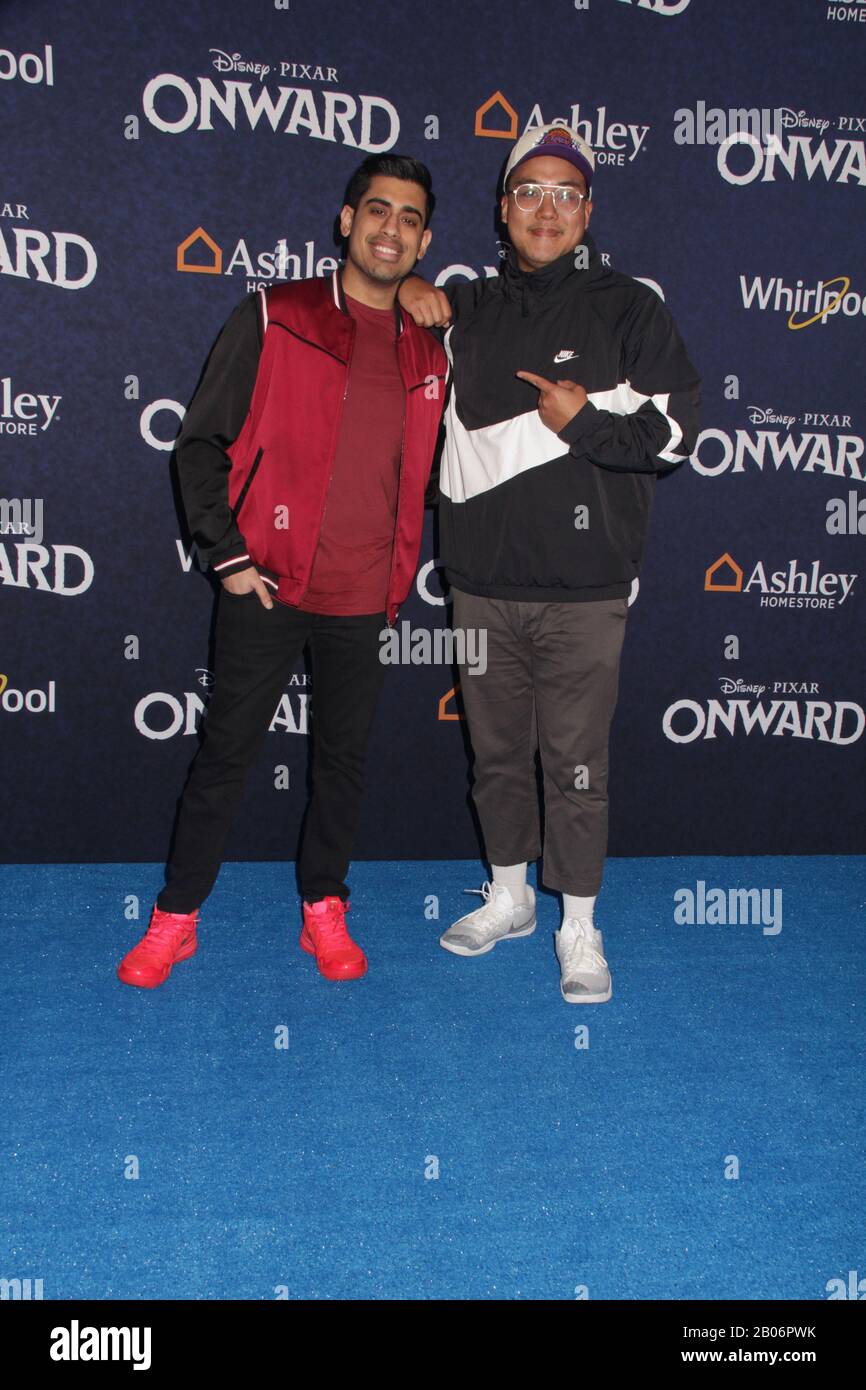 Los Angeles, USA. 18th Feb 2020. Omar Raja, C.J. Toledano 02/18/2020 ...