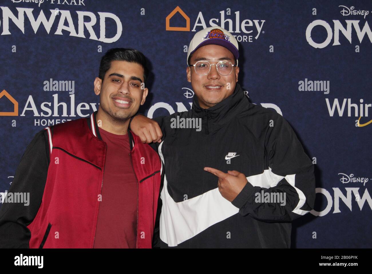 Los Angeles, USA. 18th Feb 2020. Omar Raja, C.J. Toledano 02/18/2020 ...