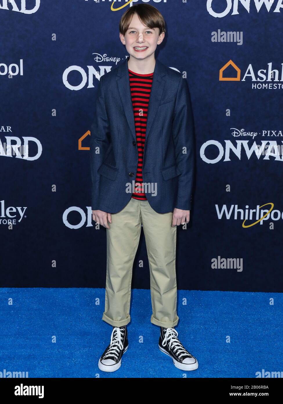 Hollywood, United States. 18th Feb, 2020. Brady Jenness arrives at the ...
